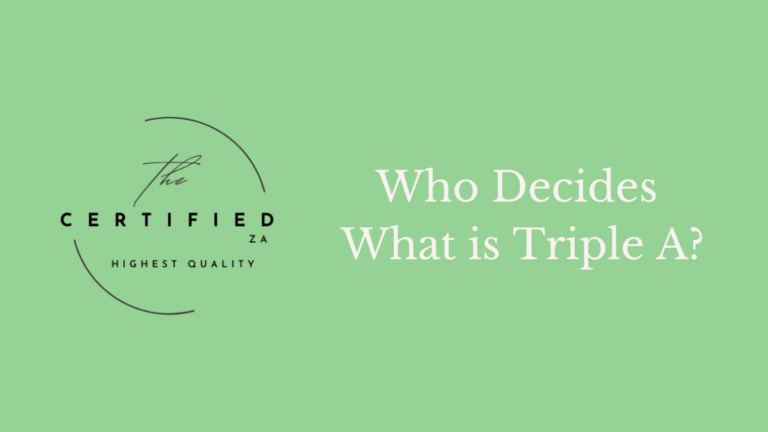 Who Decides what is triple A Cannabis? - The Certified Za